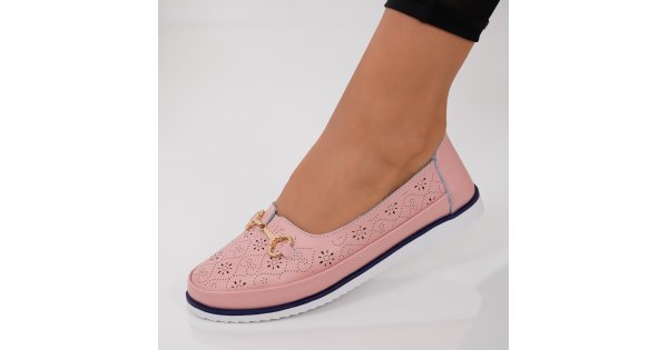 Обувки Естествена Кожа Nariam Pink